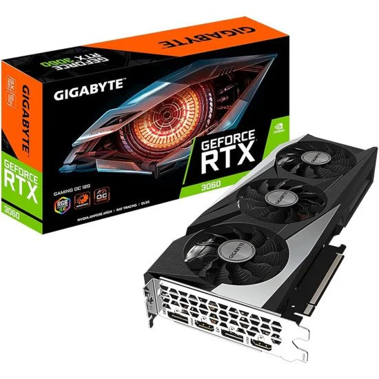 GIGABYTE GeForce RTX 3060 Gaming OC 12G (REV2.0) Graphics Card, 3X ...