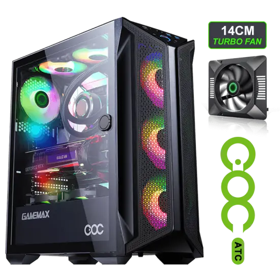 GAMEMAX Brufen C1 E-ATX GAMING CASE - E-ATX
